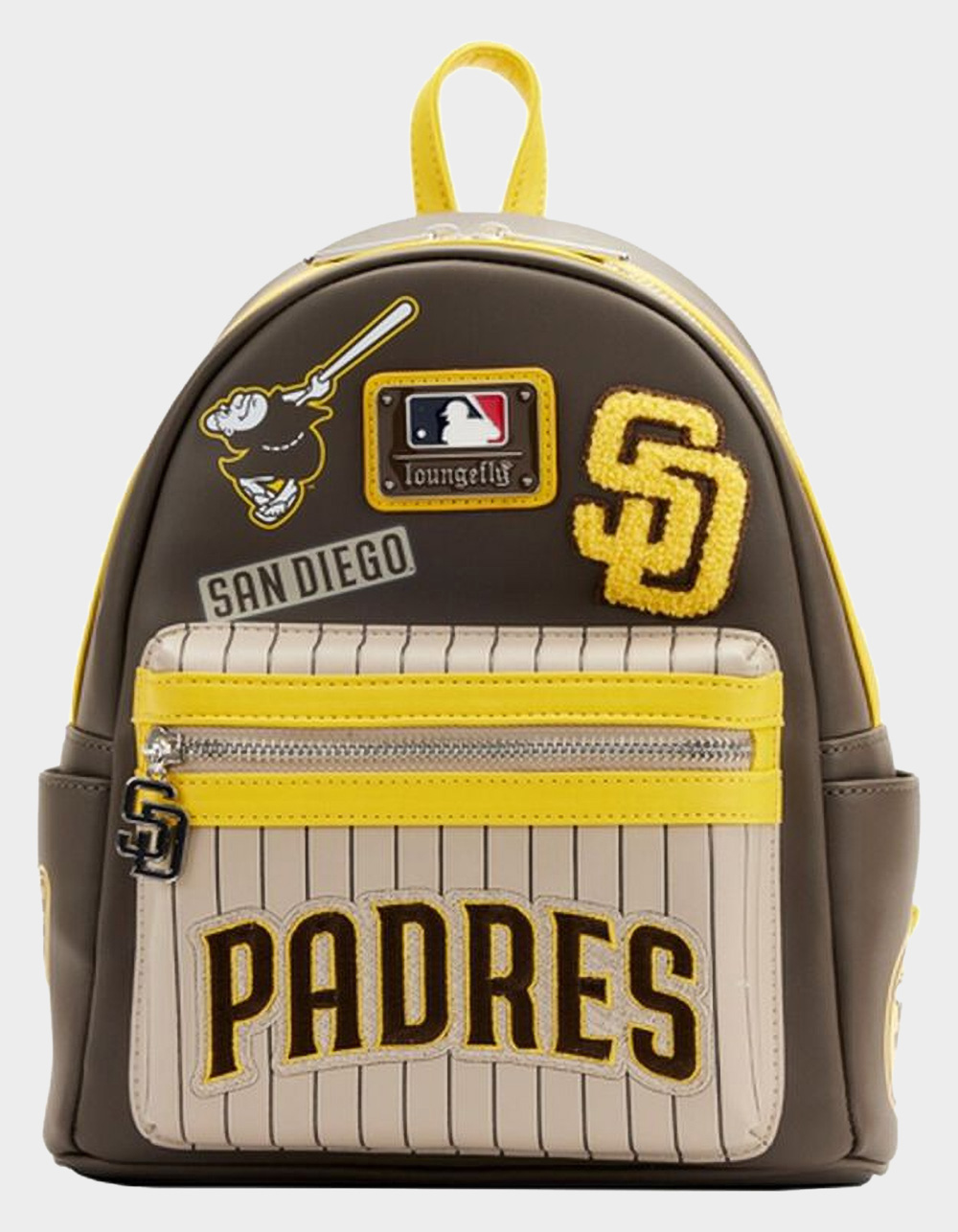 LOUNGEFLY x MLB SD Padres Stadium Crossbody Bag with Pouch - CLEAR ...