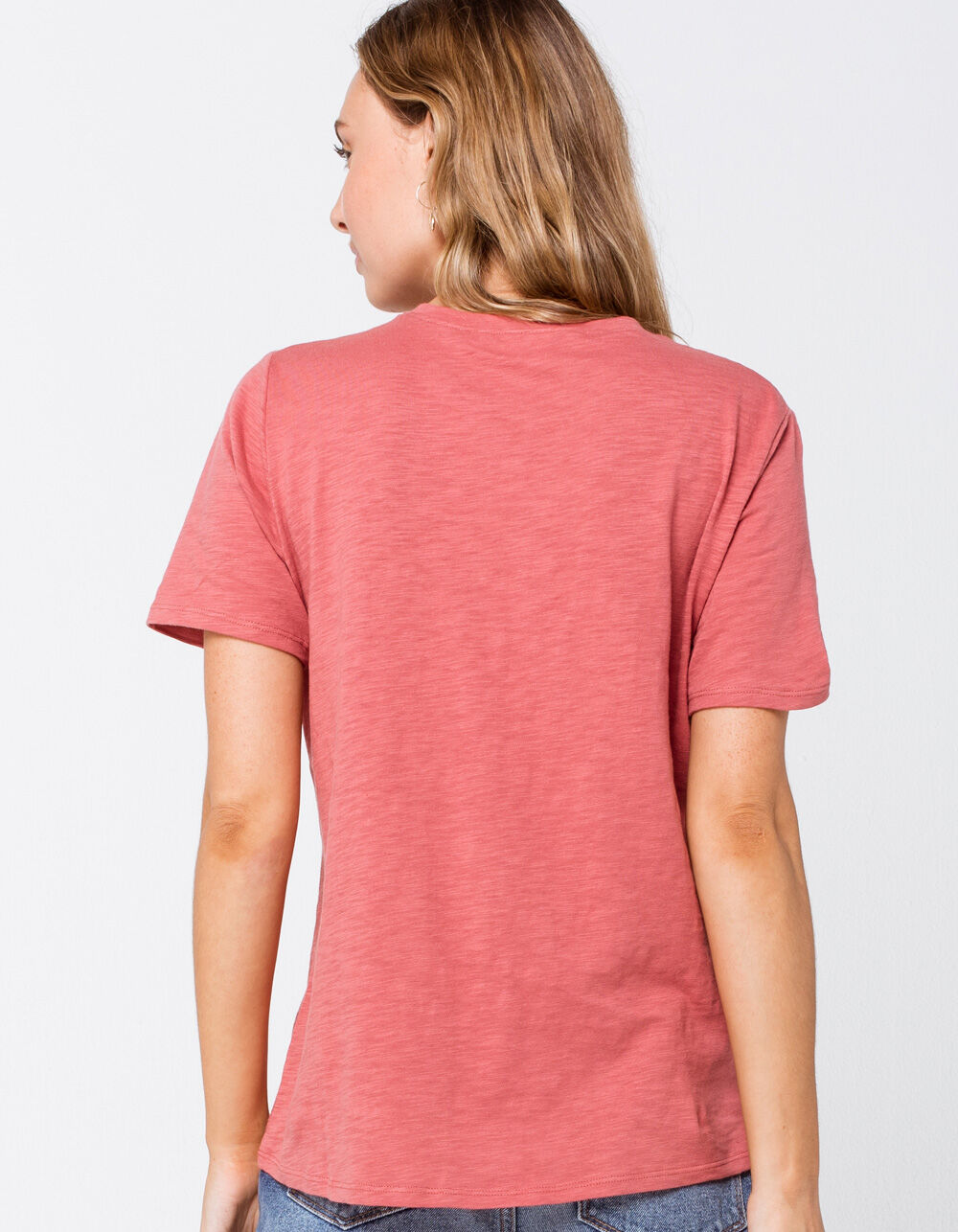 FULL TILT Essentials Slub Womens Rust Tee - RUST | Tillys