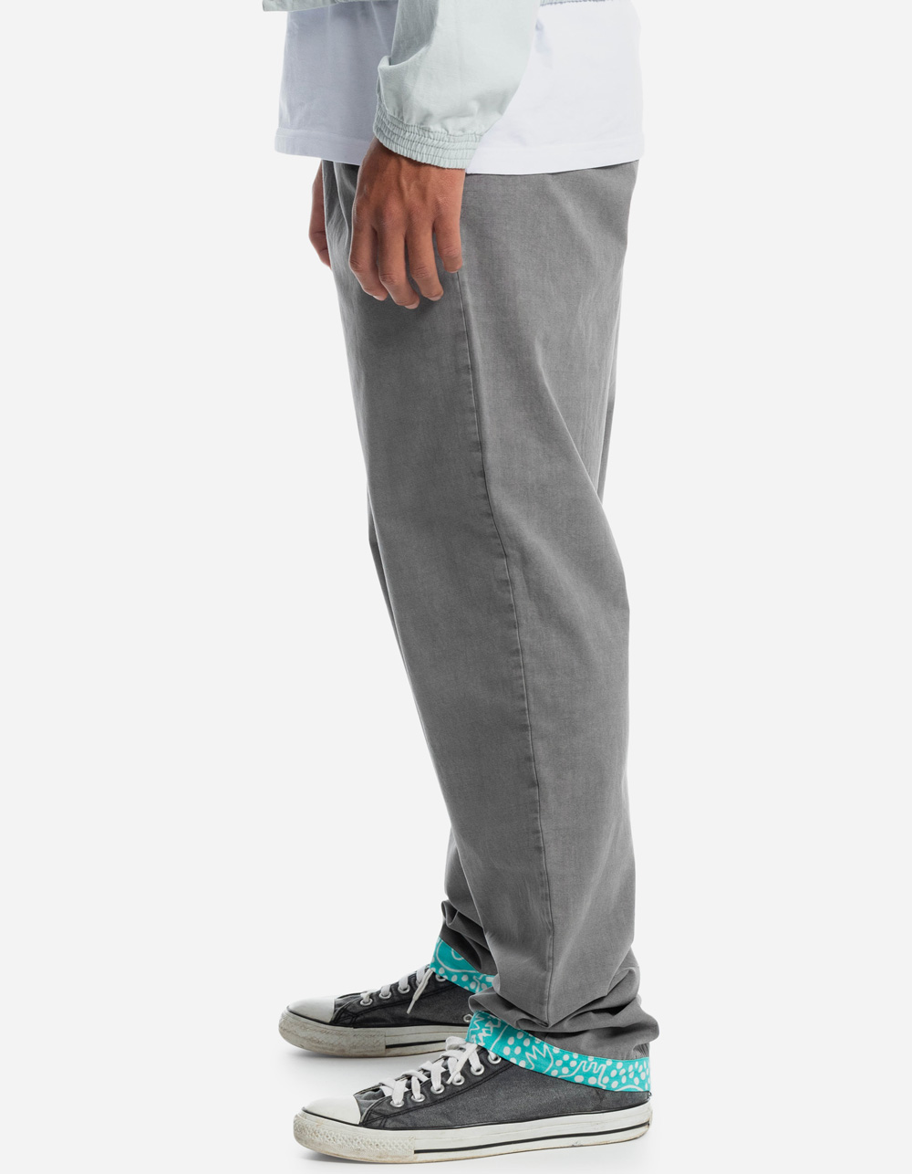 QUIKSILVER x Stranger Things The Steve Mens Pants - HEATHER GRAY | Tillys