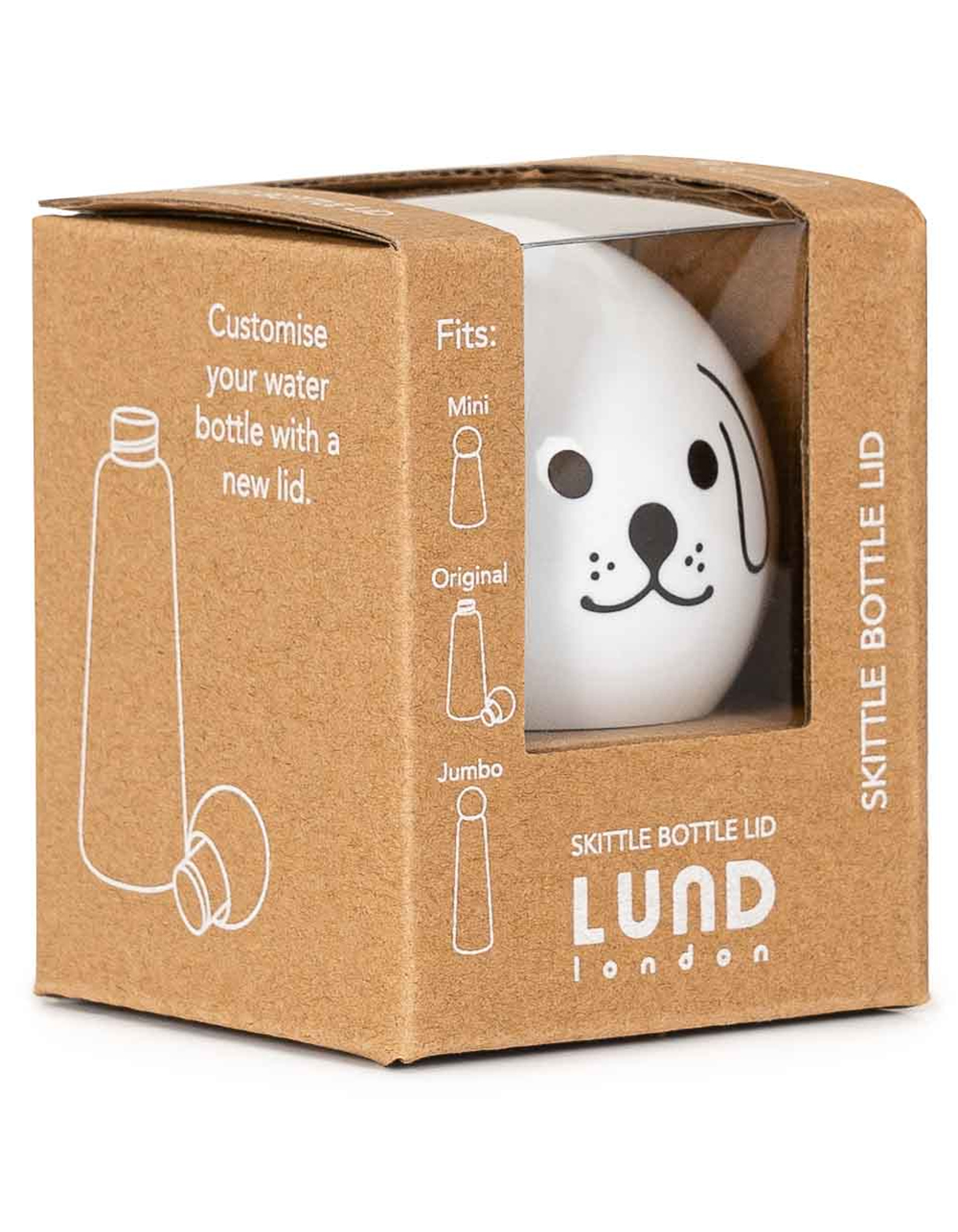 LUND LONDON Skittle Dog Bottle Lid - WHITE | Tillys