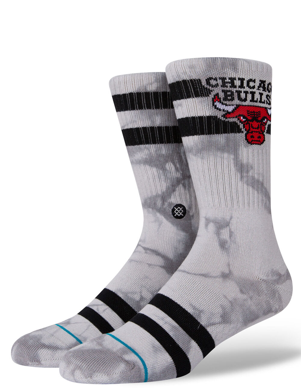STANCE Chicago Bulls Dyed Mens Crew Socks - MULTI | Tillys