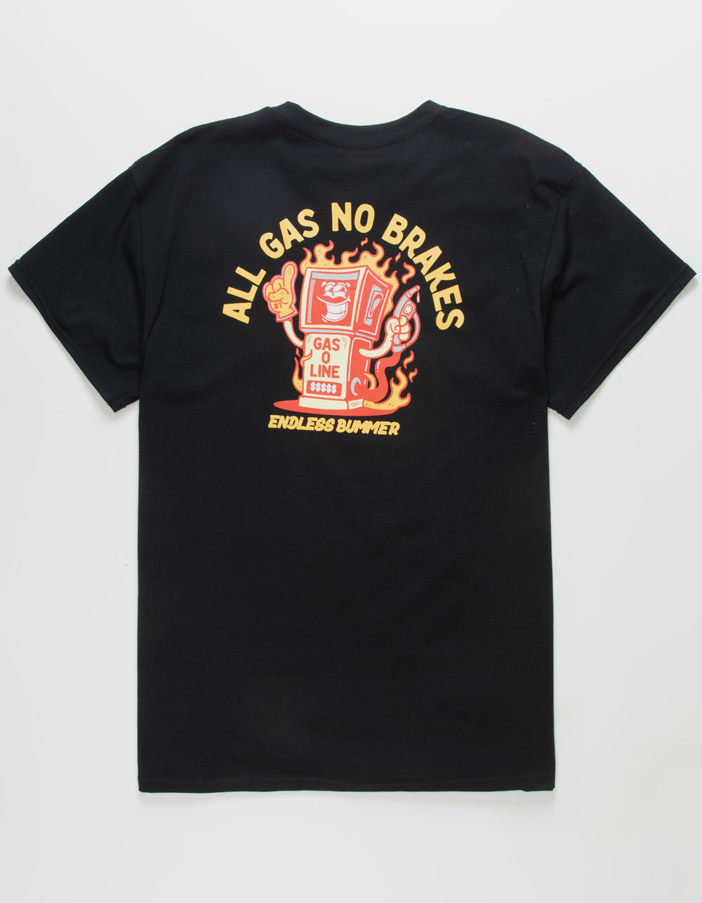 ENDLESS BUMMER Gas Mens Tee - BLACK | Tillys