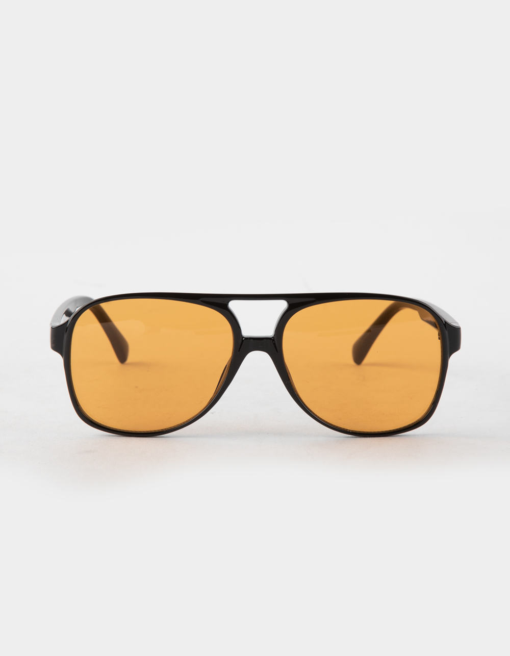 BLUE CROWN Plastic Aviator Sunglasses - ORANGE | Tillys