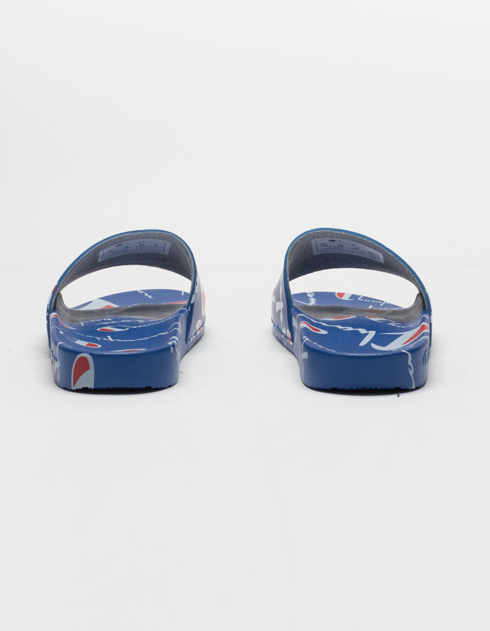 CHAMPION IPO Warped Mens Slide Sandals - BLUE | Tillys