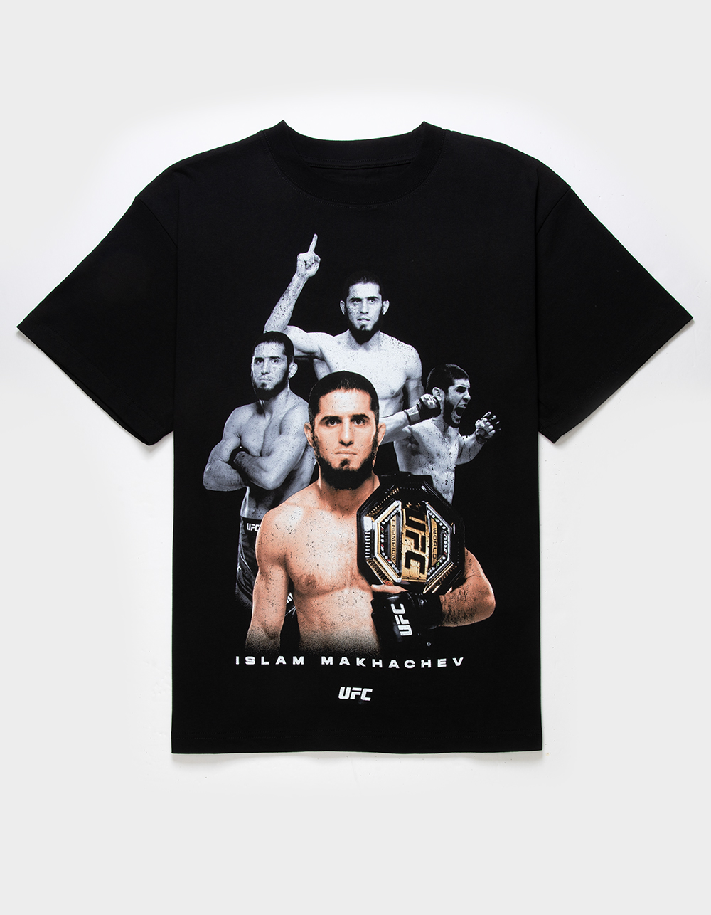 UFC Islam Makhachev Belt Mens Boxy Tee - BLACK | Tillys