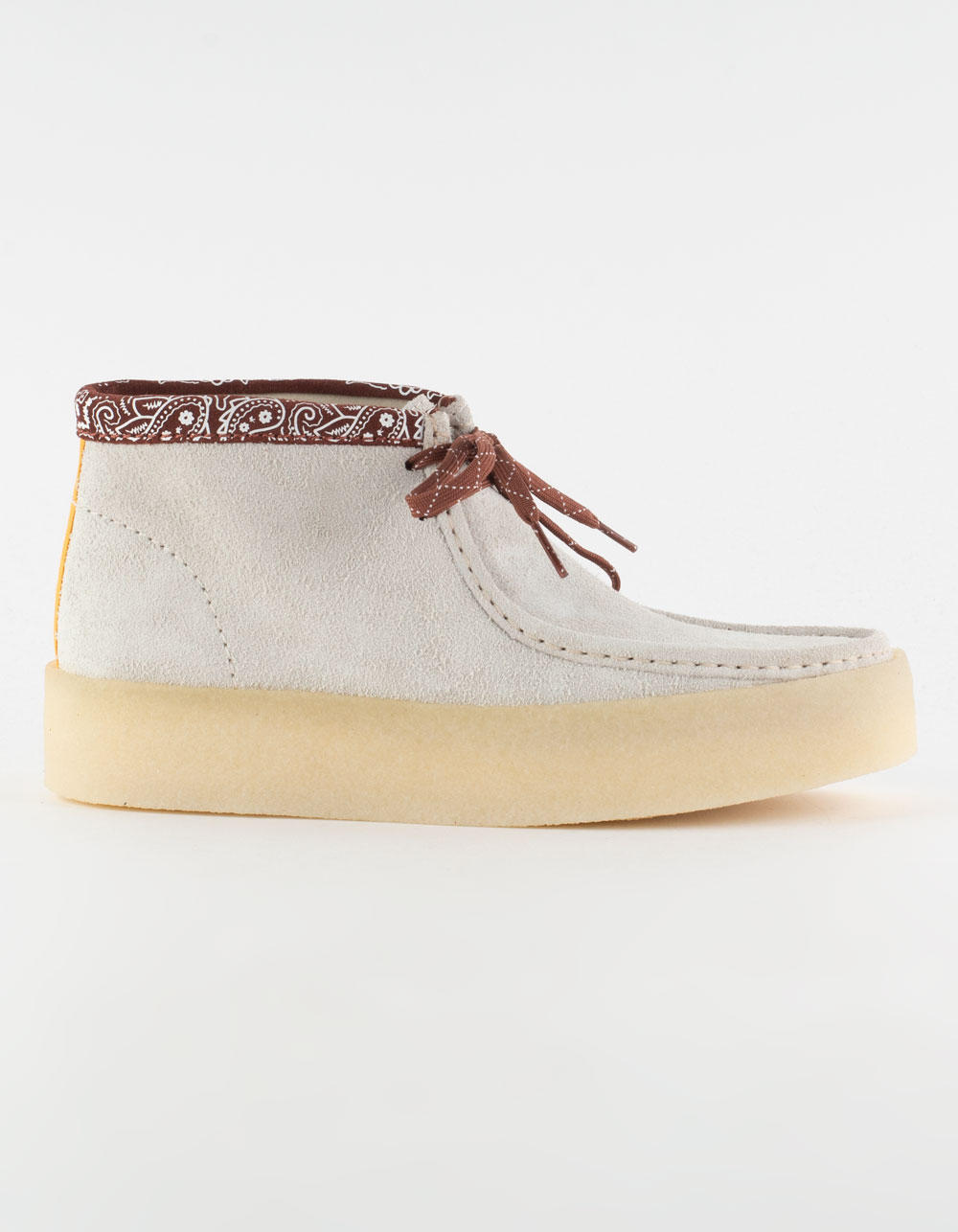 CLARKS Wallabee Cup Mens Boots - OFF WHITE | Tillys