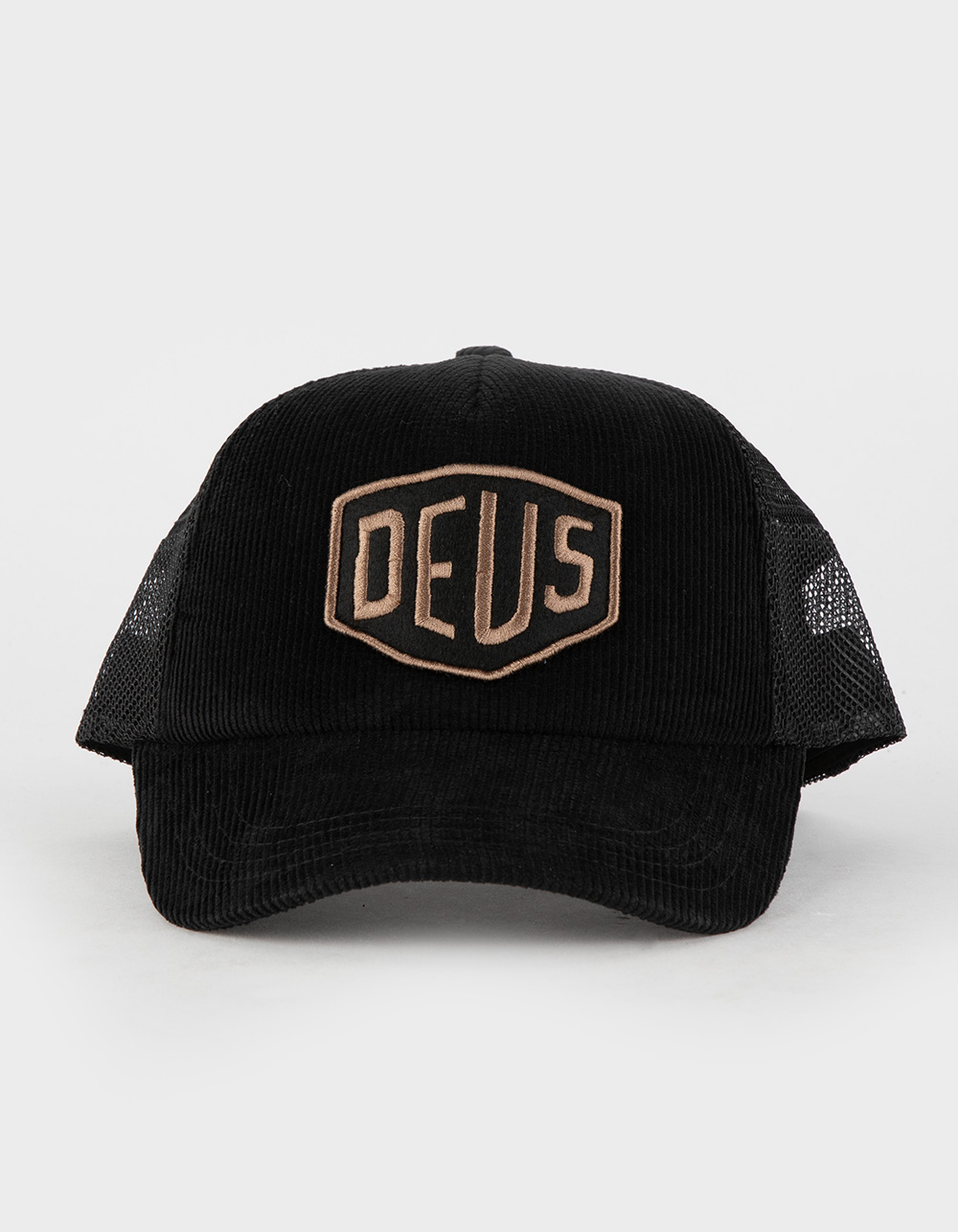 DEUS EX MACHINA Shield Cord Mens Trucker Hat - BLACK | Tillys