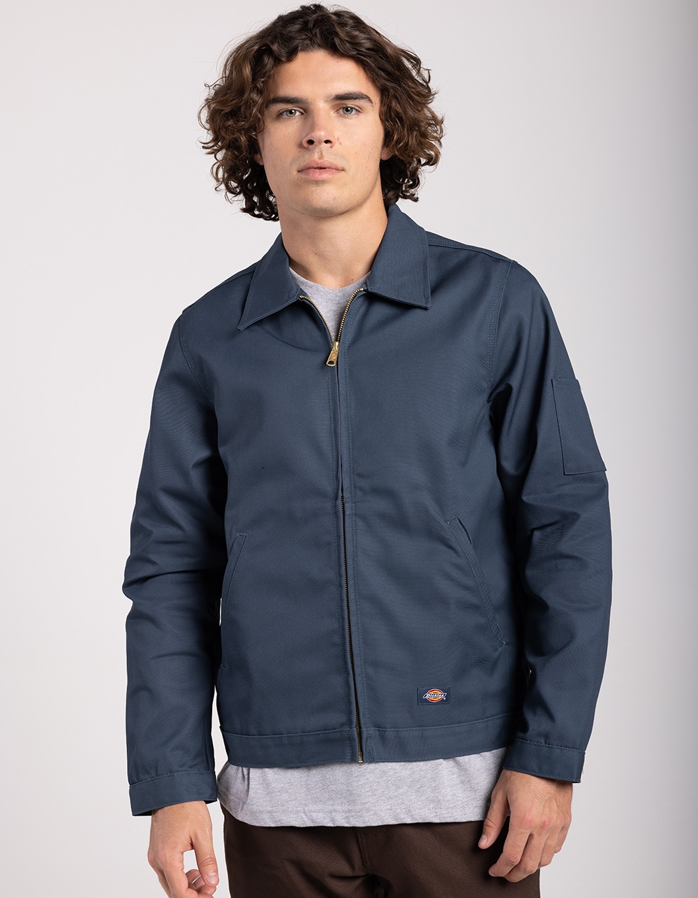 DICKIES Unlined Eisenhower Mens Jacket - BLUE | Tillys