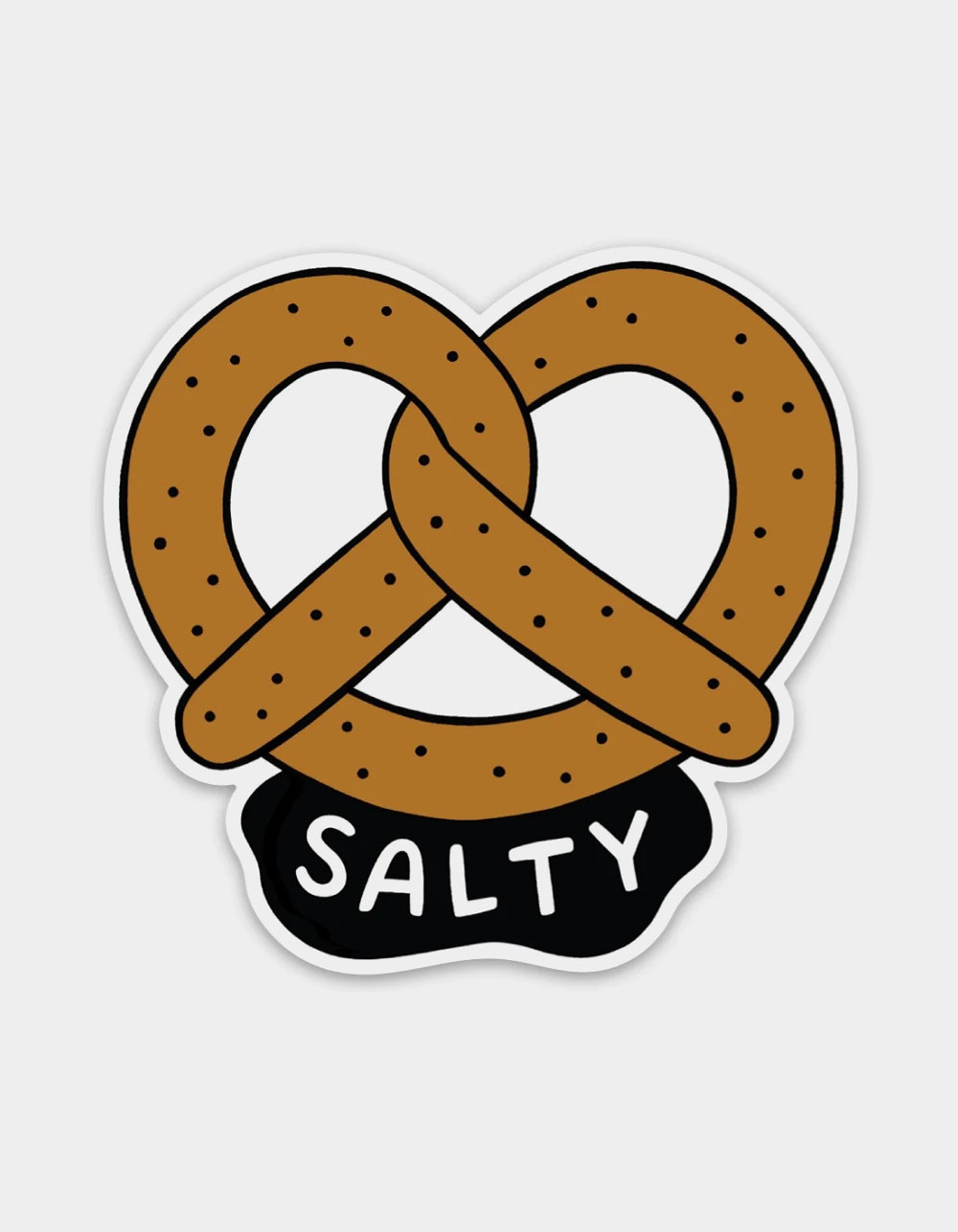 THE FOUND Salty Pretzel Sticker - BROWN | Tillys