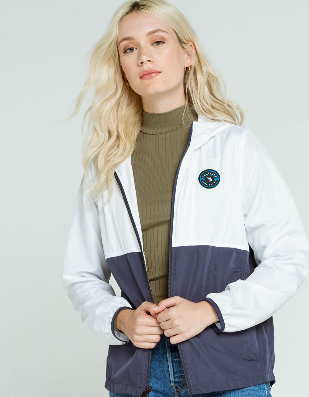 SALT LIFE Mission Water Resistant Womens Jacket - NAVCO | Tillys