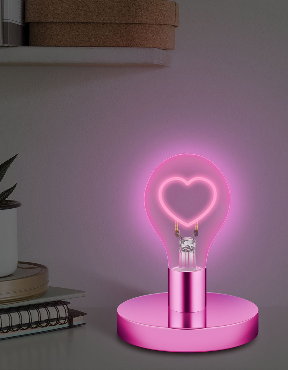 Pink Light Bulb