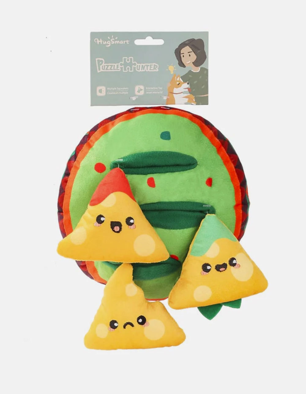 LOVE FROM BETTY Fiesta Chewsday Nachos Plush Dog Toy - MULTI | Tillys