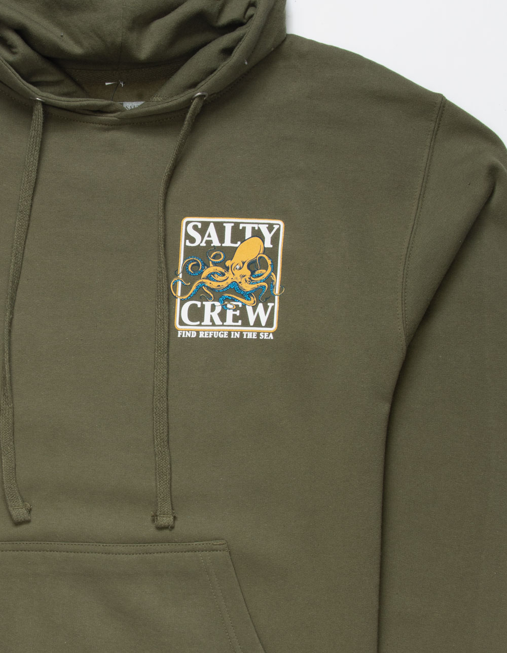SALTY CREW Ink Slinger Mens Hoodie - ARMY | Tillys