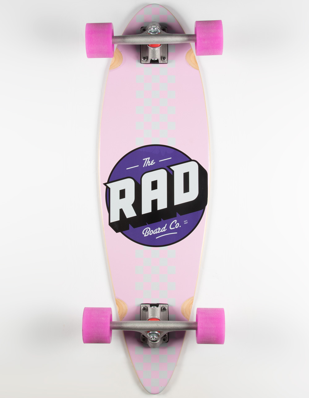 THE RAD BOARD CO. Pintail 9.0" Mini Complete Cruiser Skateboard - PINK ...