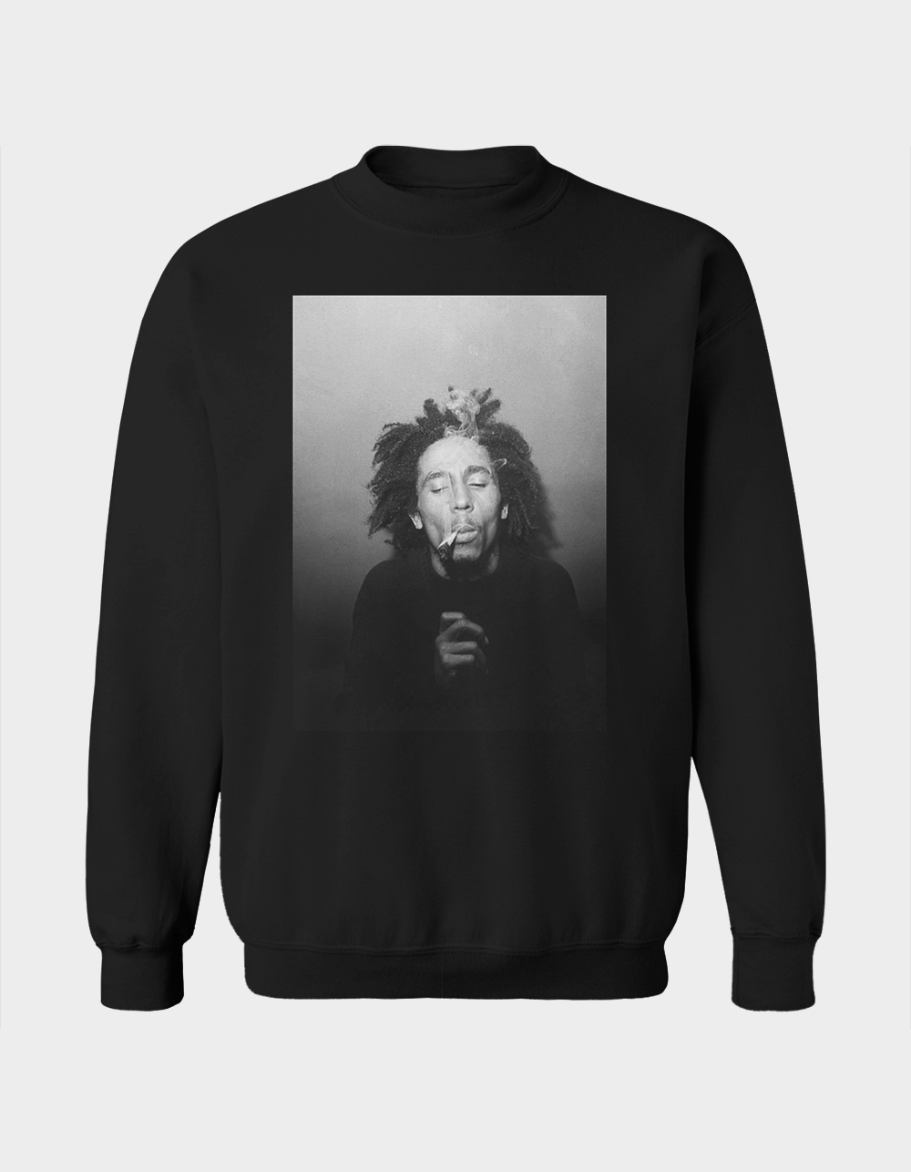 BOB MARLEY 420 Unisex Crewneck Sweatshirt - BLACK | Tillys