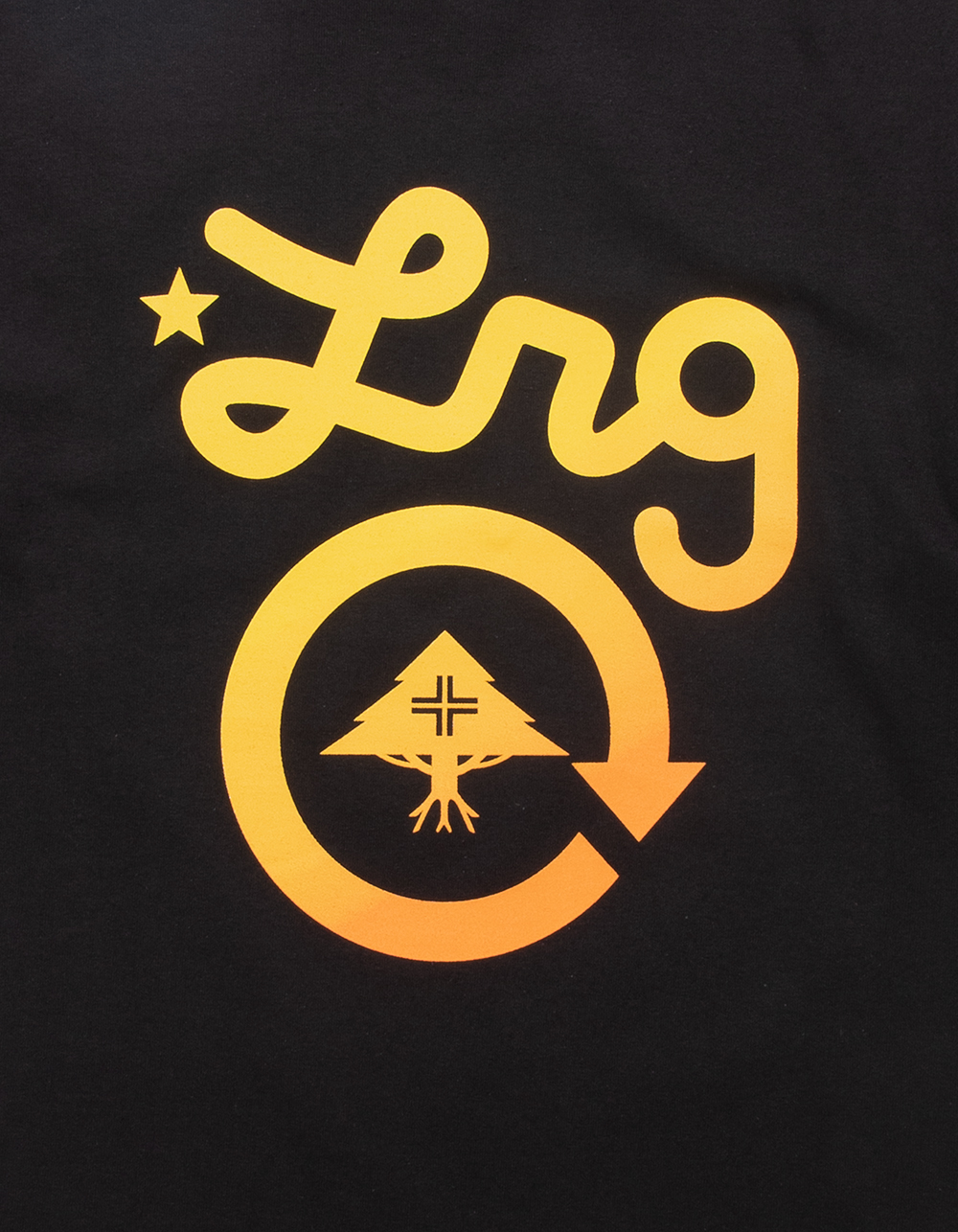 LRG Western Logo Mens Tee - BLACK | Tillys