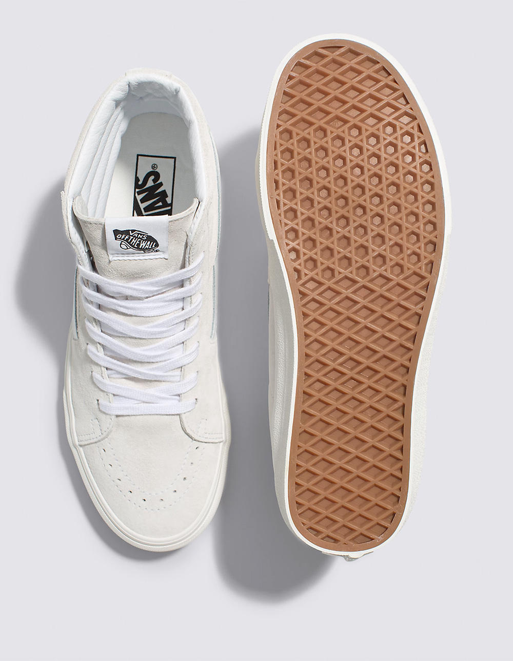 VANS Sk8-Hi Pig Suede Shoes - WHITE | Tillys