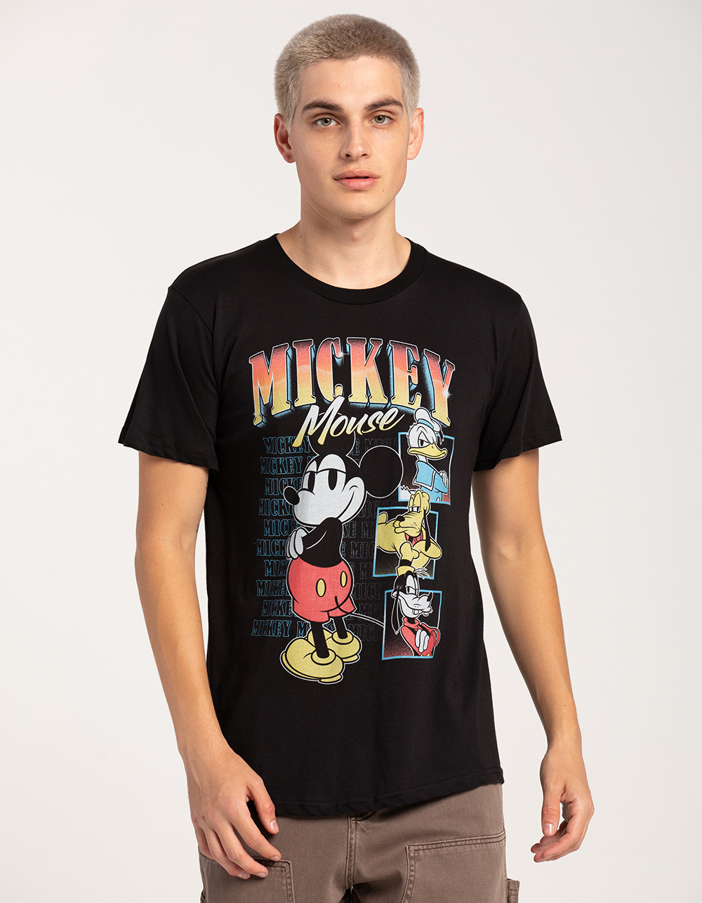 DISNEY Rewind Mickey Crew Unisex Tee - BLACK | Tillys