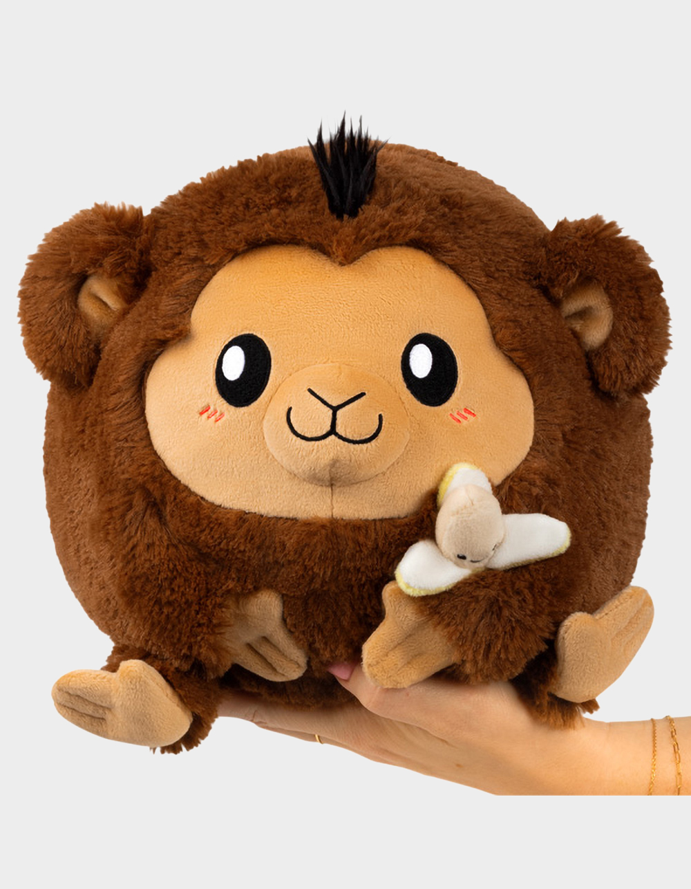SQUISHABLE Mini Squishable Monkey Plush Toy - BROWN COMBO | Tillys