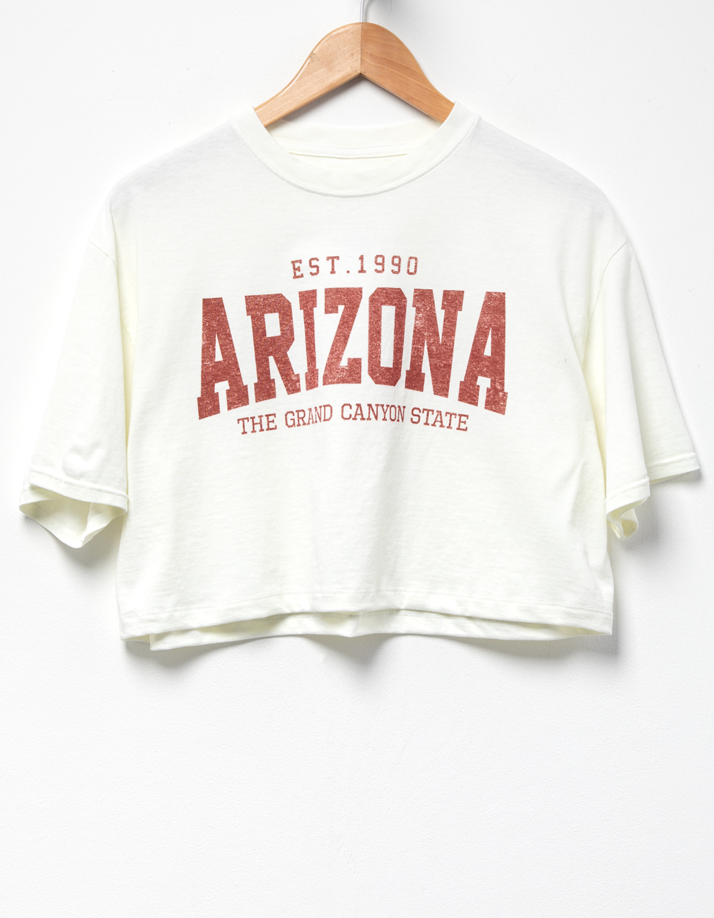 FULL TILT Arizona Womens Crop Tee - NATURAL | Tillys