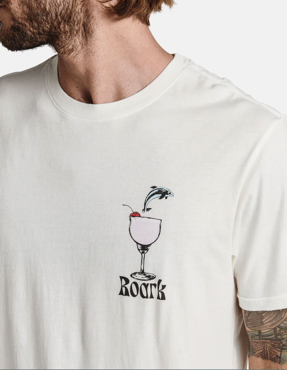 ROARK Taste Of Tahiti Mens Tee - CREAM | Tillys