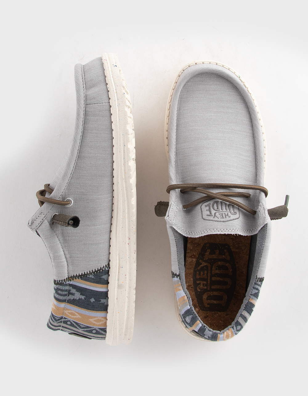 HEY DUDE Wally Funk Mens Shoes - LIGHT GRAY | Tillys