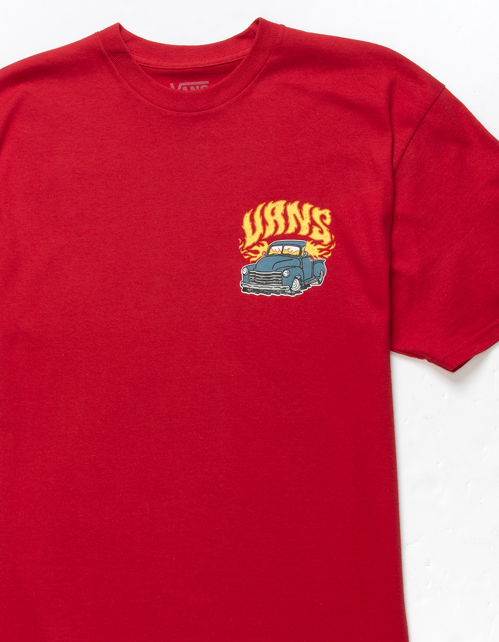 VANS Running On Empty Mens Tee - RED | Tillys