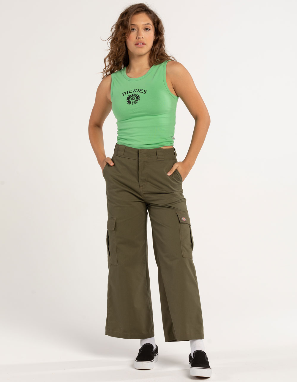 DICKIES Womens Tank Top - APPLE | Tillys