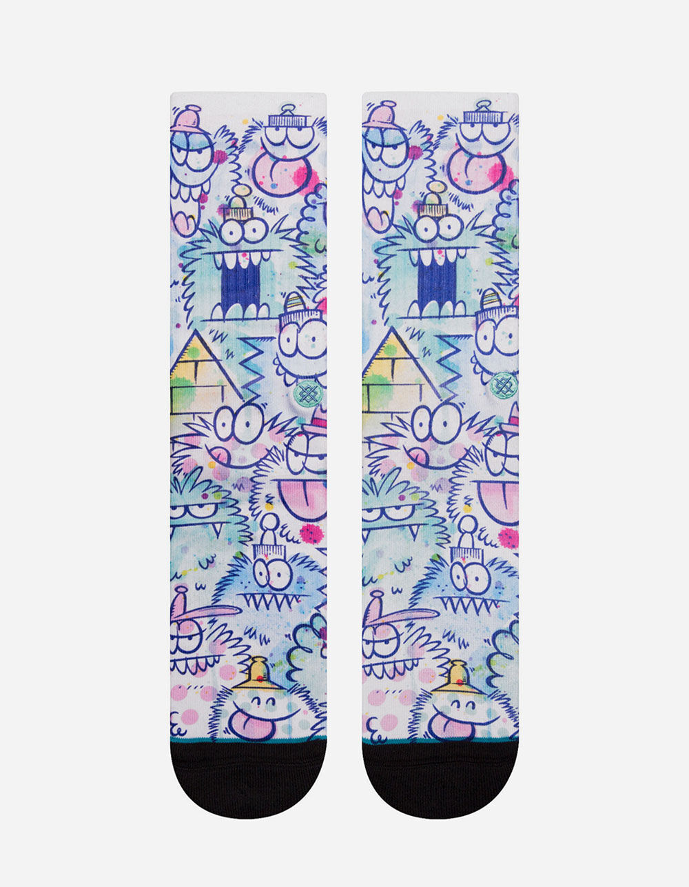 STANCE x Kevin Lyons Watercolor Mens Crew Socks - BLUE | Tillys