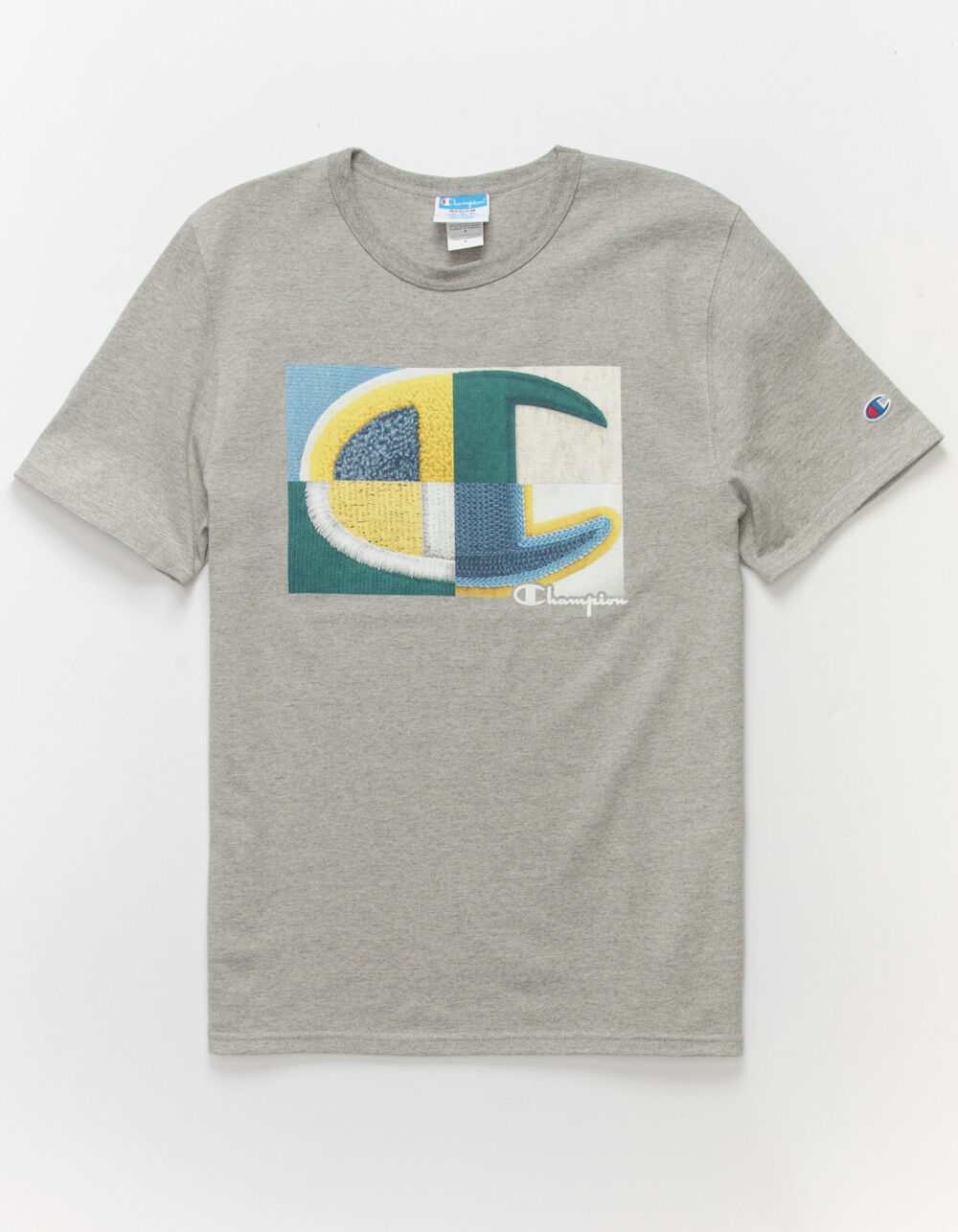 CHAMPION Photo Real C Mens T-Shirt - HEATHER | Tillys