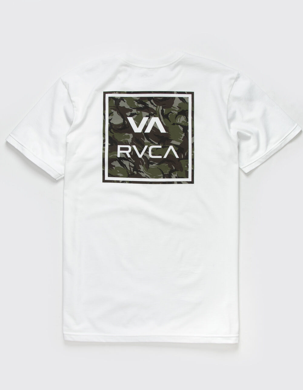 RVCA VA ATW Camo Leaf Mens T-Shirt - WHITE | Tillys