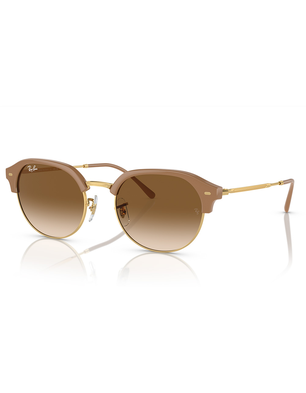 RAY-BAN Clubmaster RB4429 Sunglasses - BEIGE | Tillys