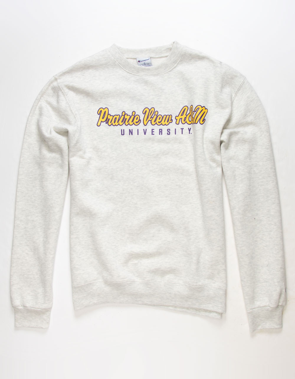 CHAMPION Prairie View A&M University Mens Crewneck Sweatshirt - OATMEAL ...