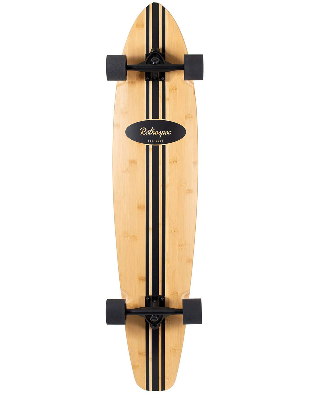 RETROSPEC Zed Black Pipeline 44" Longboard Skateboard - MULTI | Tillys