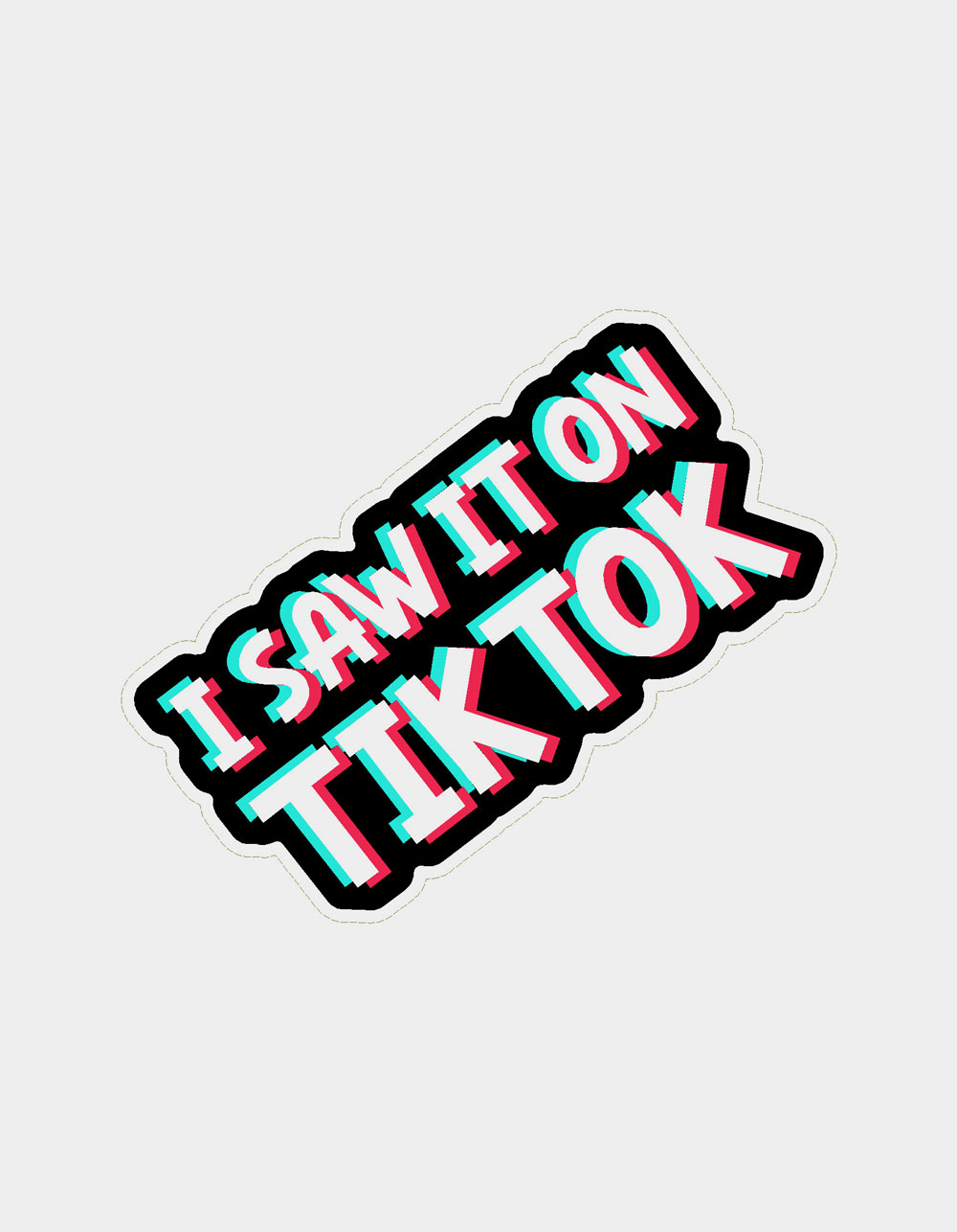 STICKER CABANA Saw It Sticker - MULTI | Tillys