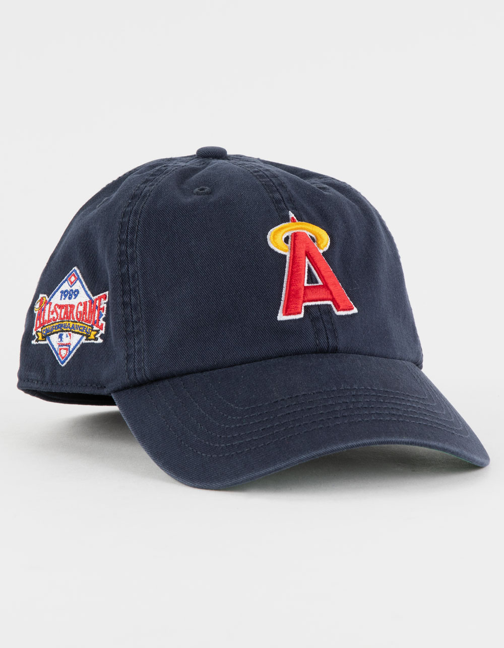 47 BRAND Los Angeles Angles Sure Shot '47 Franchise Fitted Hat - NAVY ...