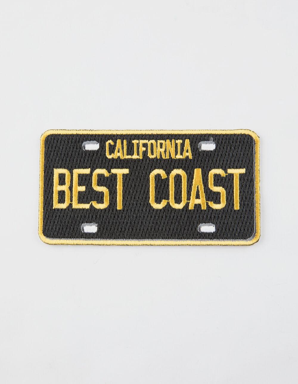 Best Coast License Plate Patch - BLACK | Tillys