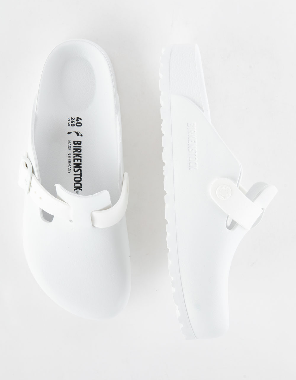BIRKENSTOCK Boston Essentials EVA Womens Clogs - WHITE | Tillys