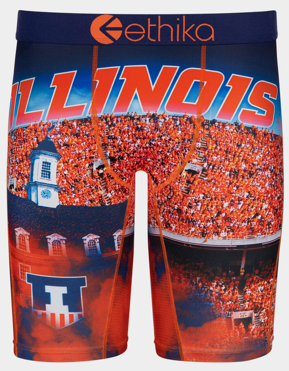 ETHIKA UIUC Chief Illiniwek Mens Boxer Briefs - MULTI | Tillys