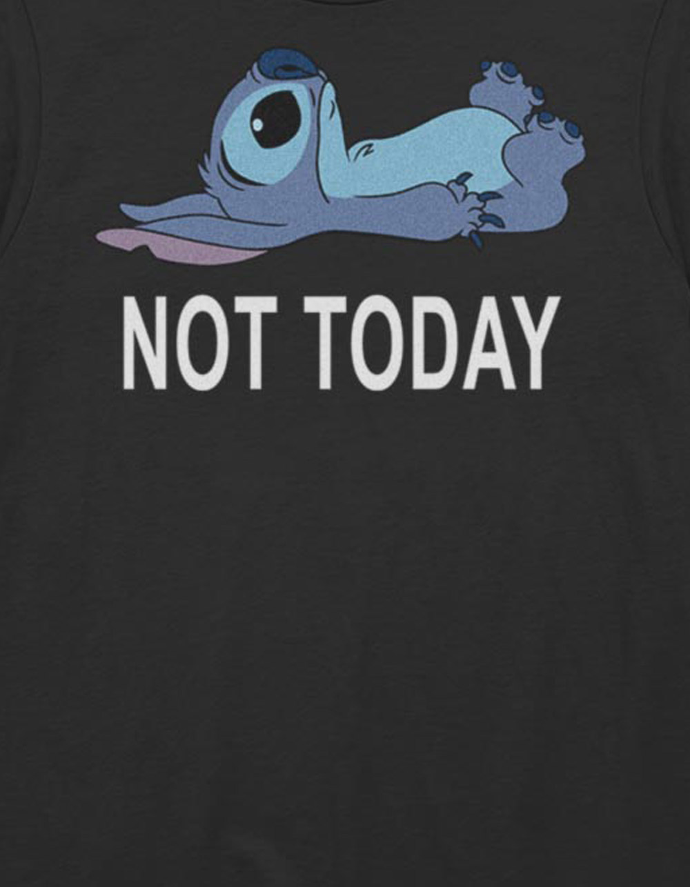 LILO & STITCH Not Today Unisex Tee - BLACK | Tillys