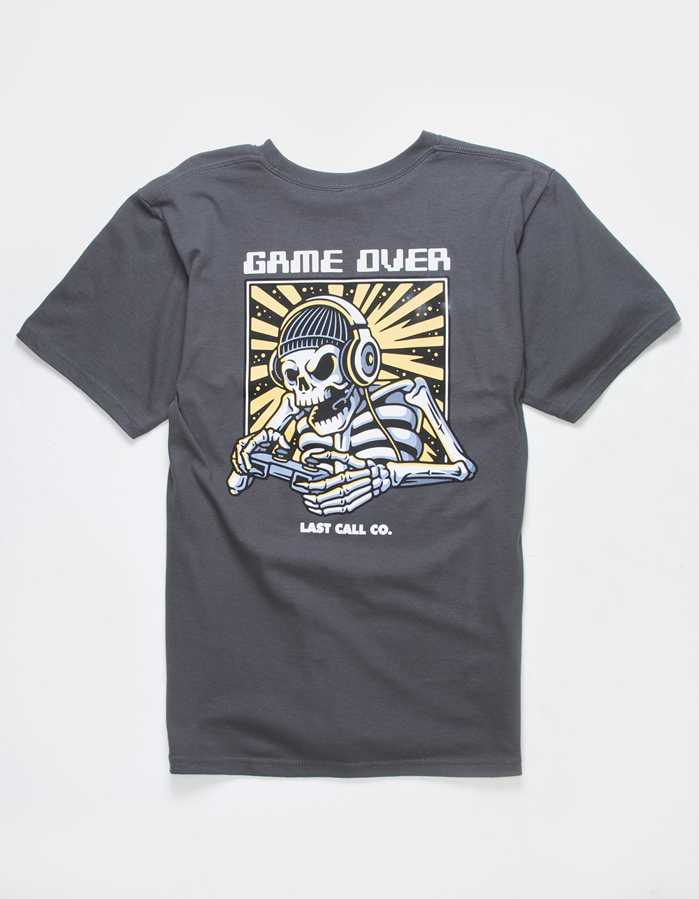 LAST CALL CO. Game Over Boys Tee - CHARCOAL | Tillys