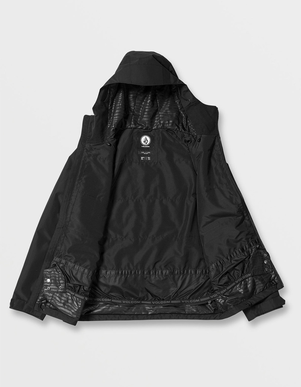 VOLCOM 2836 Mens Insulated Snow Jacket - BLACK | Tillys