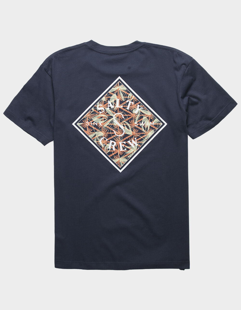 SALTY CREW Tippet Palms Mens Slate Blue T-Shirt - SLATE BLUE | Tillys