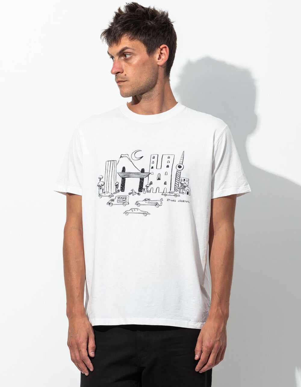BANKS JOURNAL Tokyo Mens Tee - OFF WHITE | Tillys