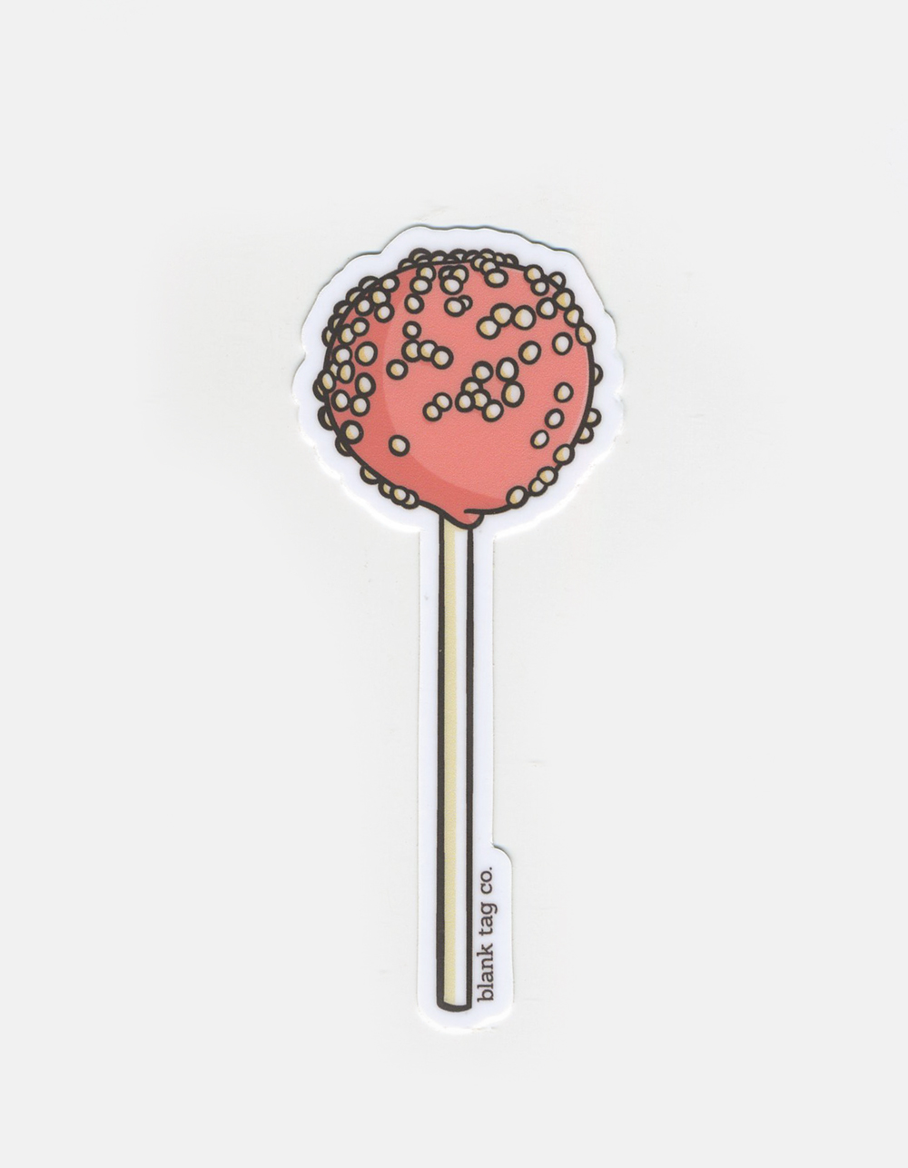 BLANK TAG CO. The Cake Pop Sticker - PINK | Tillys