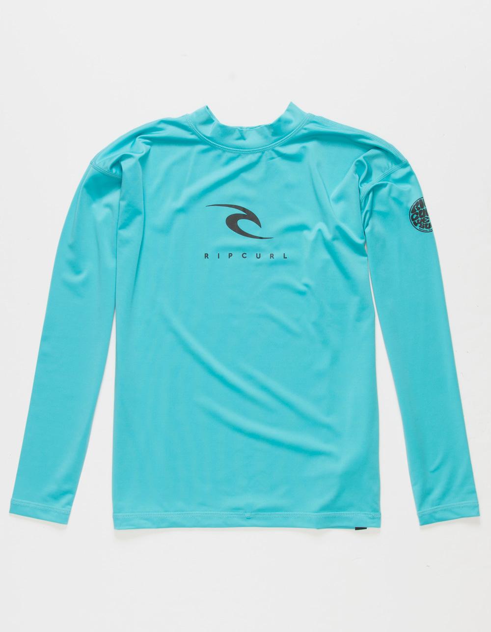 RIP CURL Groms Corpo Boys Rash Guard - BLUE | Tillys
