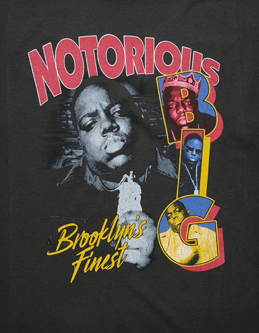 NOTORIOUS BIG Brooklyn's Finest Mens Tee - BLACK | Tillys