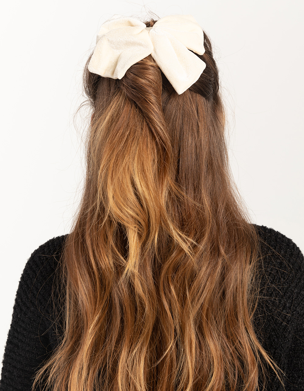 FULL TILT 2 Velvet Oversized Bow Clips - MULTI | Tillys
