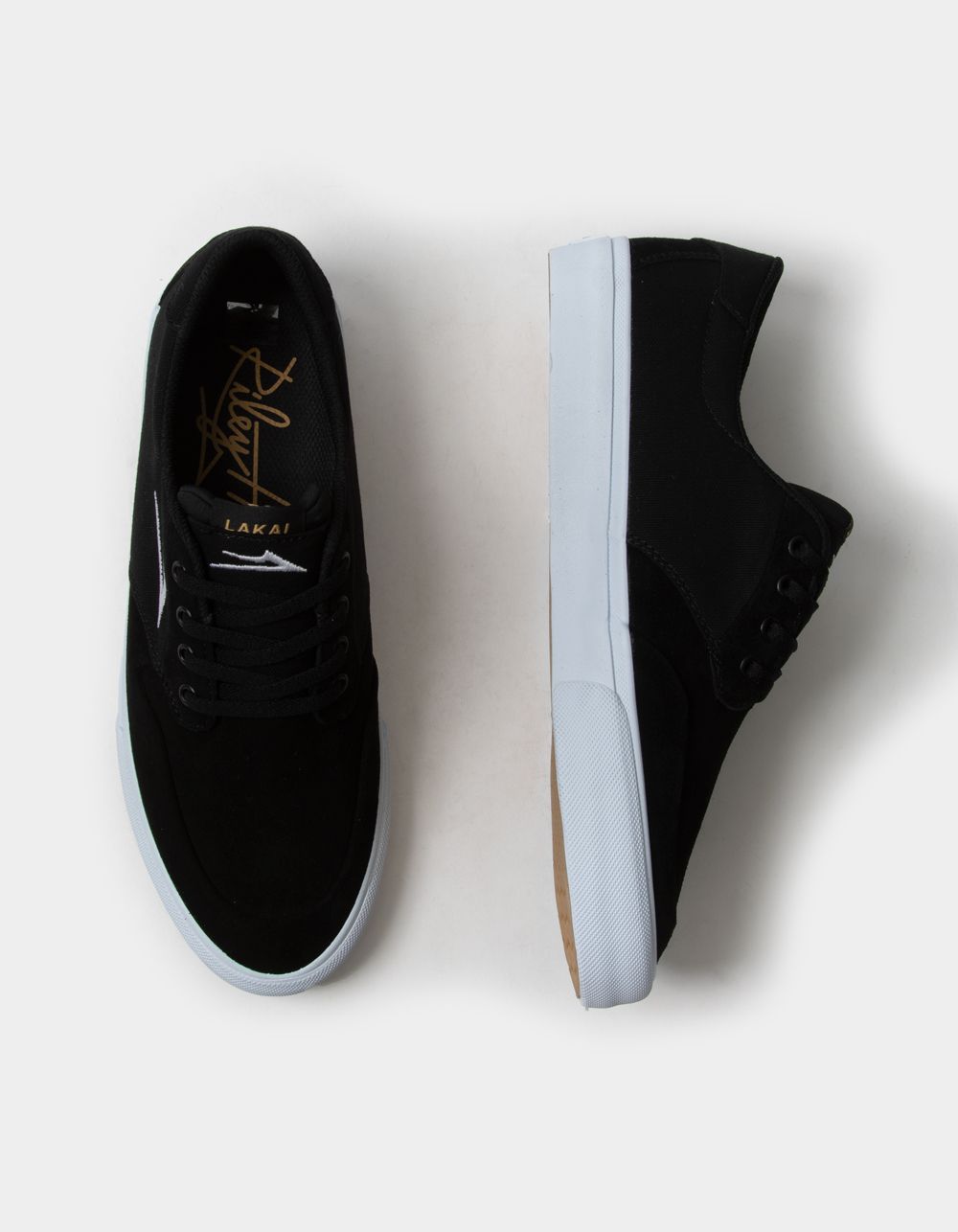 LAKAI Riley 3 Mens Black Shoes - BLACK | Tillys