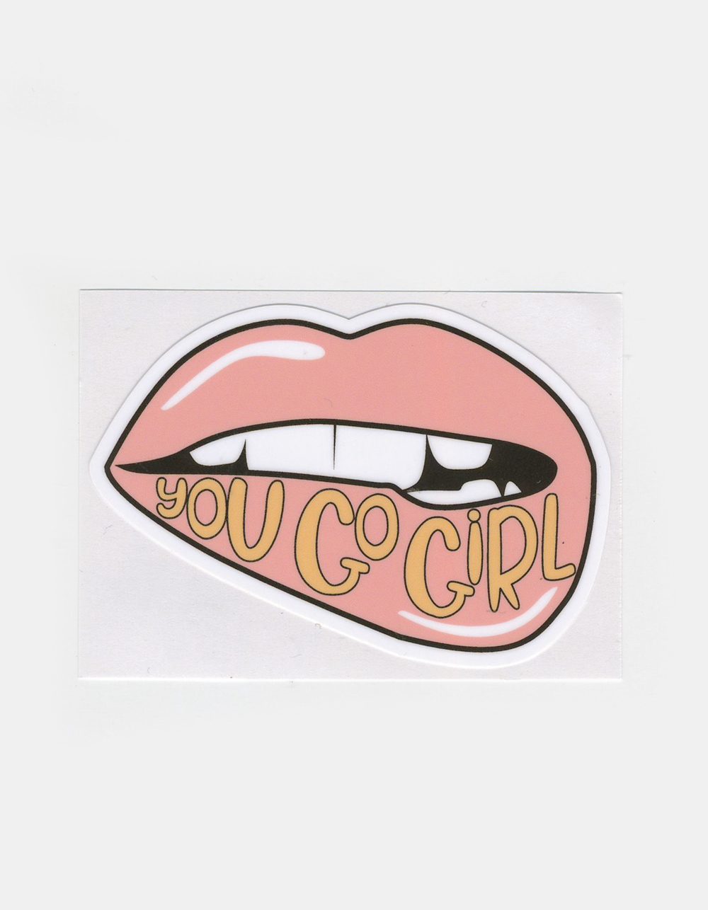 STICKER CABANA You Go Girl Sticker - PINK | Tillys